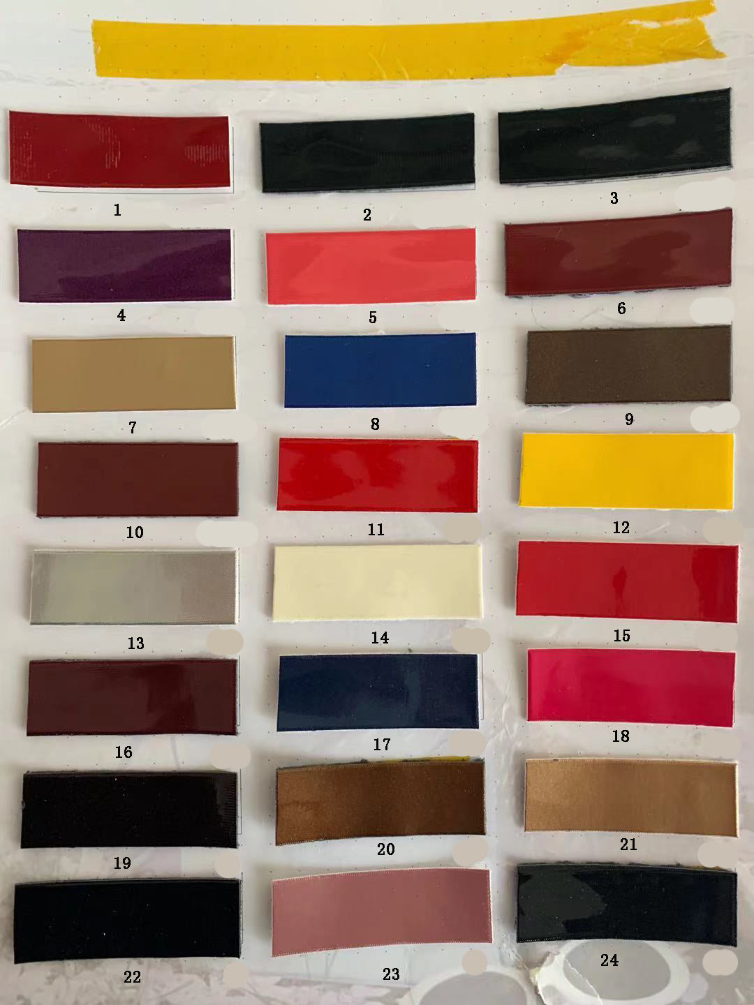 New Fashion patent leather fabric For handmade shoes ,bags ,DIY materi ...